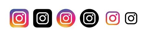 vector logo instagram instagram logo vector art icons and graphics