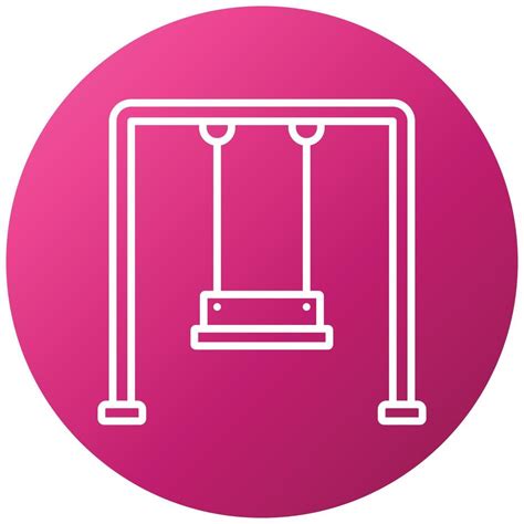 Swing Icon Style 8379374 Vector Art At Vecteezy