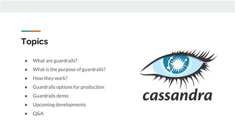 Apache Cassandra Lunch 107 Guardrails Pptx Databases Computer