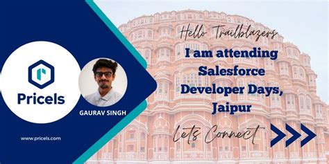 gaurav pratap singh on linkedin salesforcedevdays pinkcity jaipur