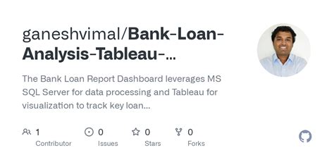 Github Ganeshvimalbank Loan Analysis Tableau Dashboard The Bank Loan Report Dashboard