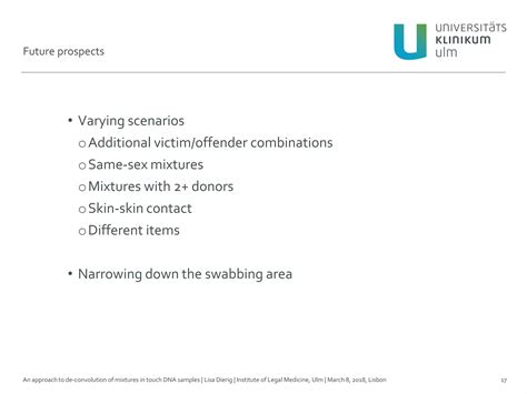 An Approach To De Convolution Of Mixtures In Touch Dna Samples Download Now Pdf