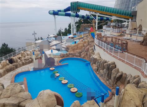 패턴크리트 시리즈7편 강원도 속초시 롯데리조트 워터파크 도막형바닥재 칼라무늬콘크리트 텍스춰크리트오버레이공법시리즈7 크로스액티비티야외 네이버 블로그