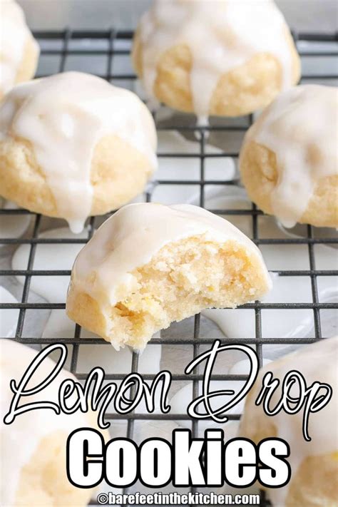 Glazed Lemon Drop Cookies Lemon Drop Cookies Drop Cookie Recipes