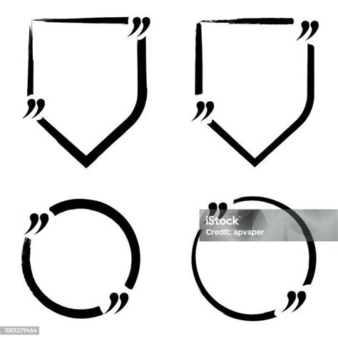 견적 빈 아이콘 및 레이블을 설정 합니다 메모 메시지 코멘트를 위한 템플릿입니다 벡터 일러스트 레이 션 0명에 대한 스톡 벡터 아트 및 기타 이미지 Istock