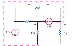 Find Vx And Vy In The Circuit Question Solutions