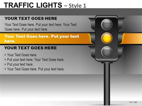 Traffic Lights Style 1 Powerpoint Presentation Slides Db Presentation Powerpoint Diagrams