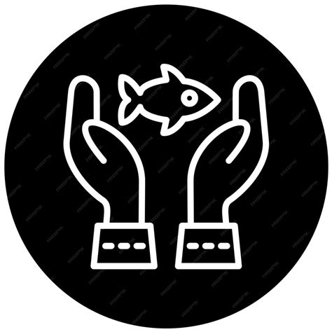 Premium Vector Vector Design Sustainable Fishing Icon Style