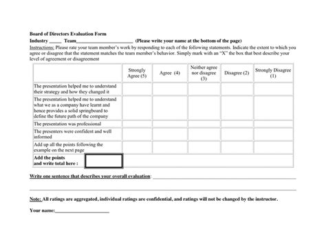 Peer Evaluation Download Free Documents For PDF Word And Excel