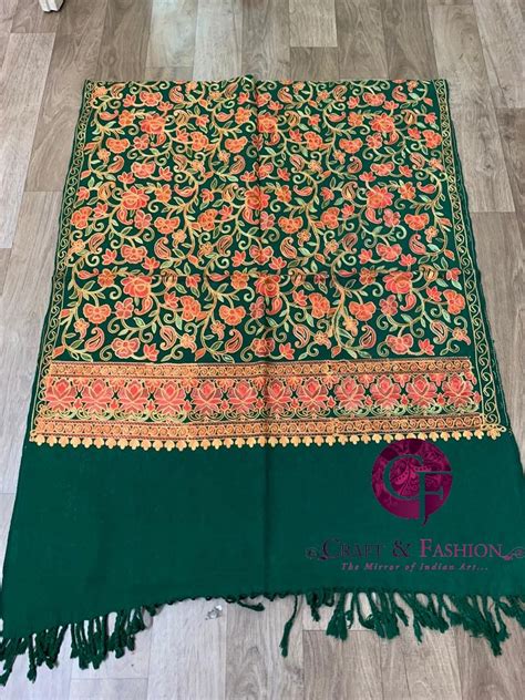 Winter Special Pure Woolen Kashmiri Stole Boho Fashion Summer Boho