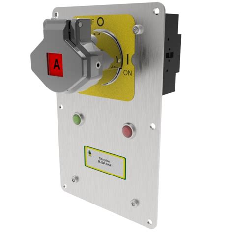 M Isp Skr Trapped Key Solenoid Isolation Switch Panel Mount Idem