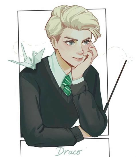 Draco Malfoy Harry Potter Anime Harry Potter Drawings Harry Potter