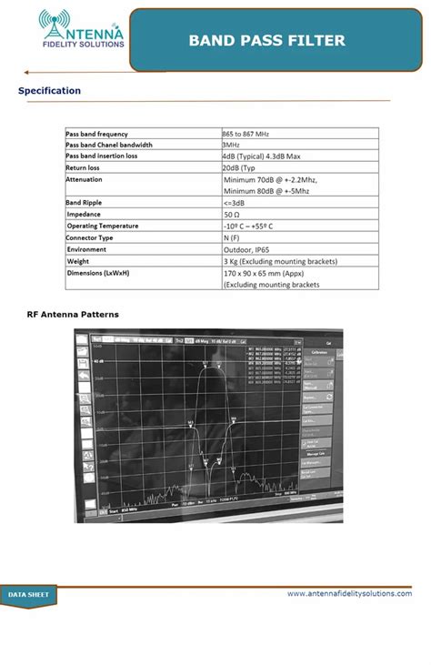 Band Pass Filter At ₹ 20000piece Bandpass Filters In Bengaluru Id