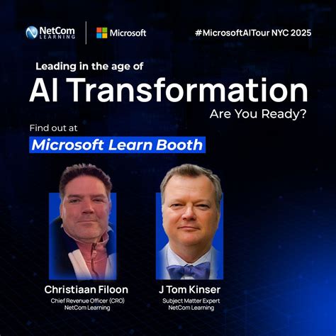 Microsoftaitour Aitransformation Netcomlearning Futureofai Netcom