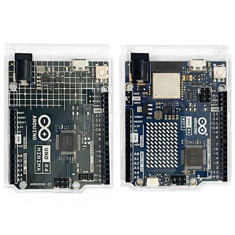 uno r4外壳上盖兼容arduino uno r4 minima wifi透明亚克力外壳