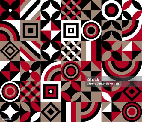 네오 지오 배경 다채로운 기하학적 모양과 간단한 기하학적 인물로 제작되어 웹 배경 포스터 미술 표지 및 프린스 용 0명에 대한 스톡 벡터 아트 및 기타 이미지 Istock