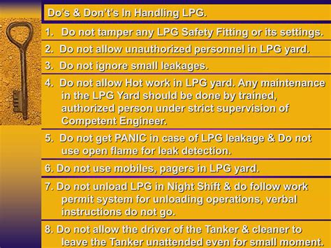 Lpg Safety PPT