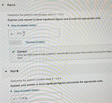 Solved The Velocity Of A Particle Traveling In A Straight Chegg