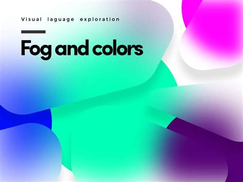 Fog And Colors Graphic Design Inspiration Graphic Design Posters Web Design Inspiration