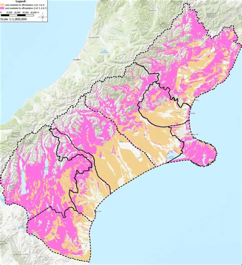 Land Suitable For Afforestation Including Luc 3 And 4 Download