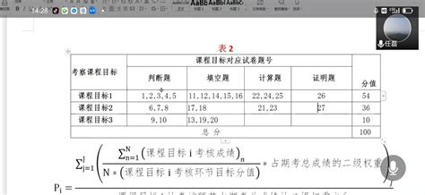 数学与统计学院统计系举行“课程目标达成度报告撰写”研讨 商丘师范学院数学与统计学院