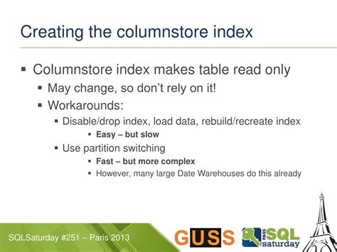 Ppt Inside The Columnstore Index Powerpoint Presentation Free Download Id1919414