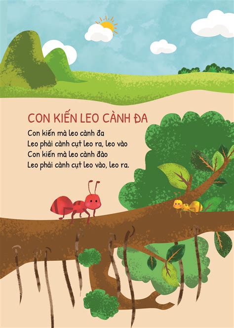 Con Kiến Leo Cành Đa Giáo Dục Ngôn Ngữ Dao