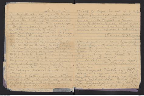 Diaries And Papers Relating To The Second World War Service Of George James Feakes 1942 1946