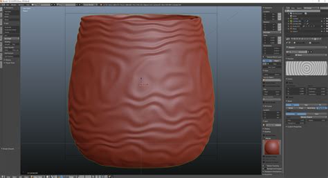 How To Do An Automatic Wavy Pattern On A Random Shape Modeling