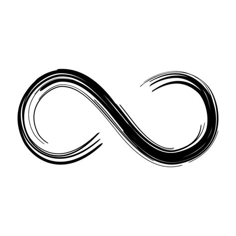 Grunge Infinity Symbol
