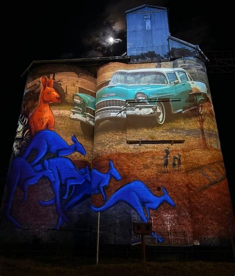 Quirindi Silo Art A Beacon For The Local Economy New England Times