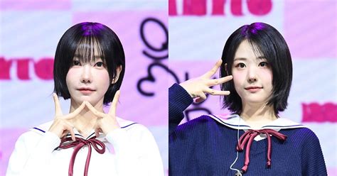 긴 머리 싹둑 Qwer 마젠타 히나 단발 여신 등극 엑s Hd화보