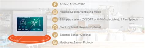 hvac smart thermostat with input output relay module