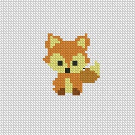 Plastic Canvas Fox Patterns Etsy