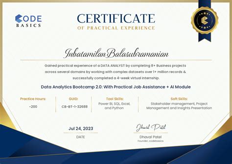 Portfolio Inbatamilan Balasubramanian Codebasics