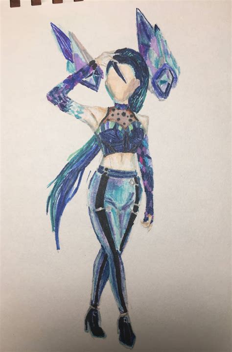 Kda All Out Kaisa By Fancycle012 On Deviantart