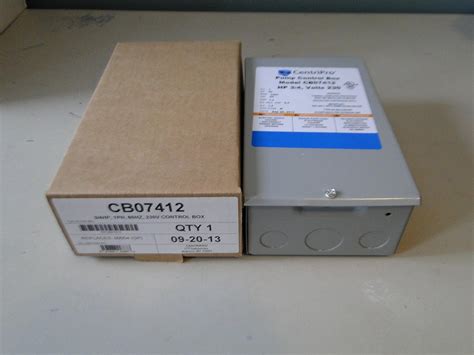 Centripro 34 230v Control Box Submersible Water Well Pump Cb07412
