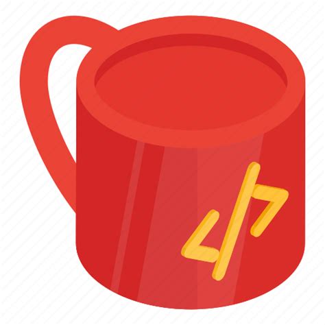 Cup Coding Programming Development Mug Icon Download On Iconfinder