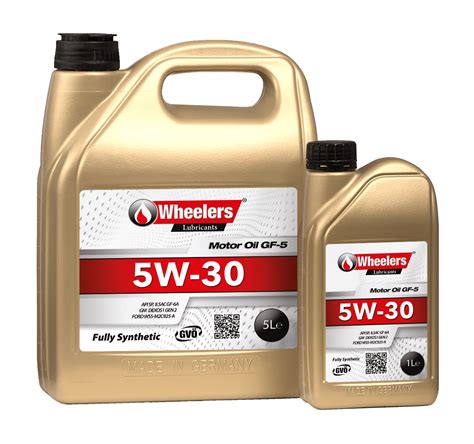 WHEELERS GF5 5W-30 | Wheelers Lubricants®