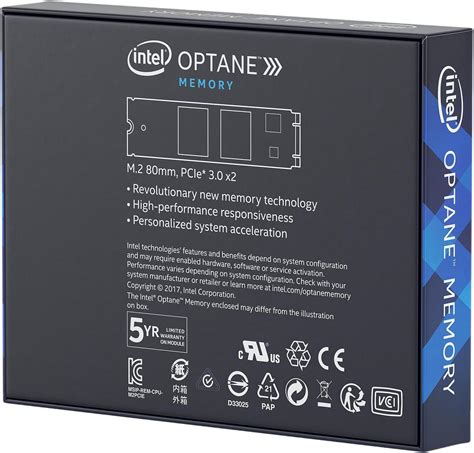 Intel Optane Memory M 2 2280 16gb Pcie Module