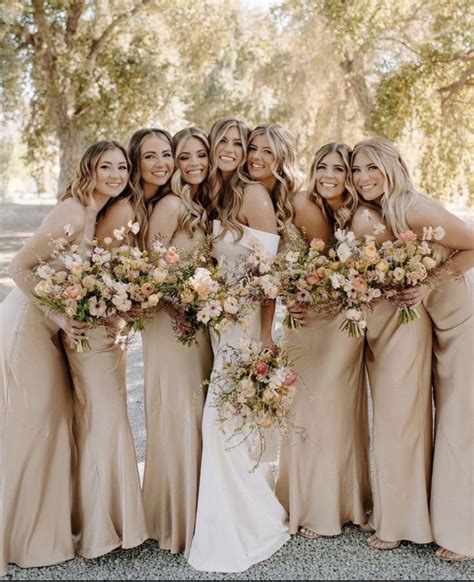 Spring Colors Wedding At Modesto California Private Estate Champagne