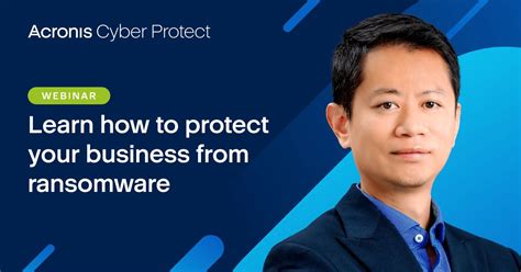 Prasad Inamdar On Linkedin Defend Against Ransomware Attacks With Acronis Cyber Protect