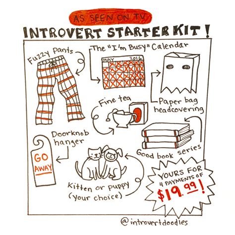 Introvert Starter Kit Bored Panda