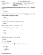 Approximating Solutions with Euler's Method: Differential | Course Hero
