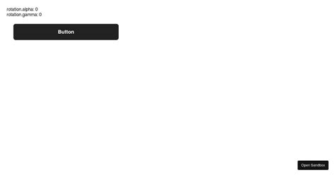 React Accelerometer Examples Codesandbox