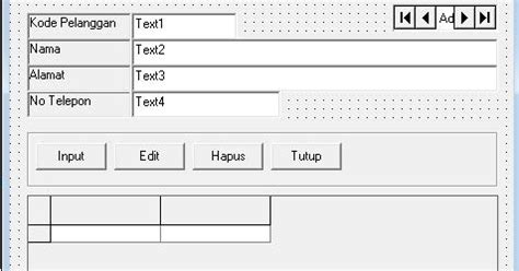 Membuat Form Pelanggan Aplikasi Kasir TUTORIAL VB NET DAN VB