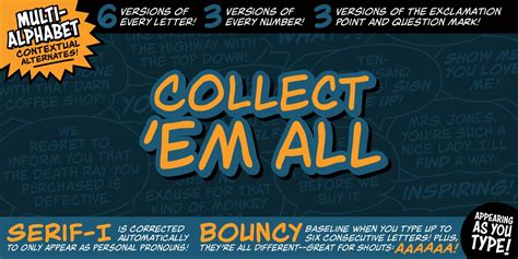 Collect Em All Bb Schriftart Herunterladen Und Kostenlos Für Website