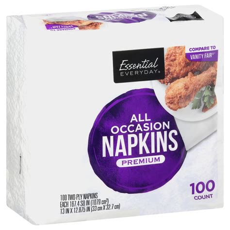 Essential Everyday Napkins All Occasion Premium 2 Ply Same Day