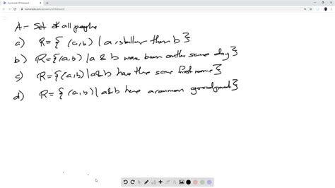 a relation r is called asymmetric if a b ∈r implies that b a ∉r