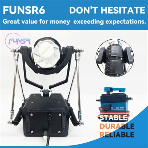 SR6 FT5325 Servo Automatic Stroker FunOSR FunSR Auto Stroker Robot Funscript Flashlight